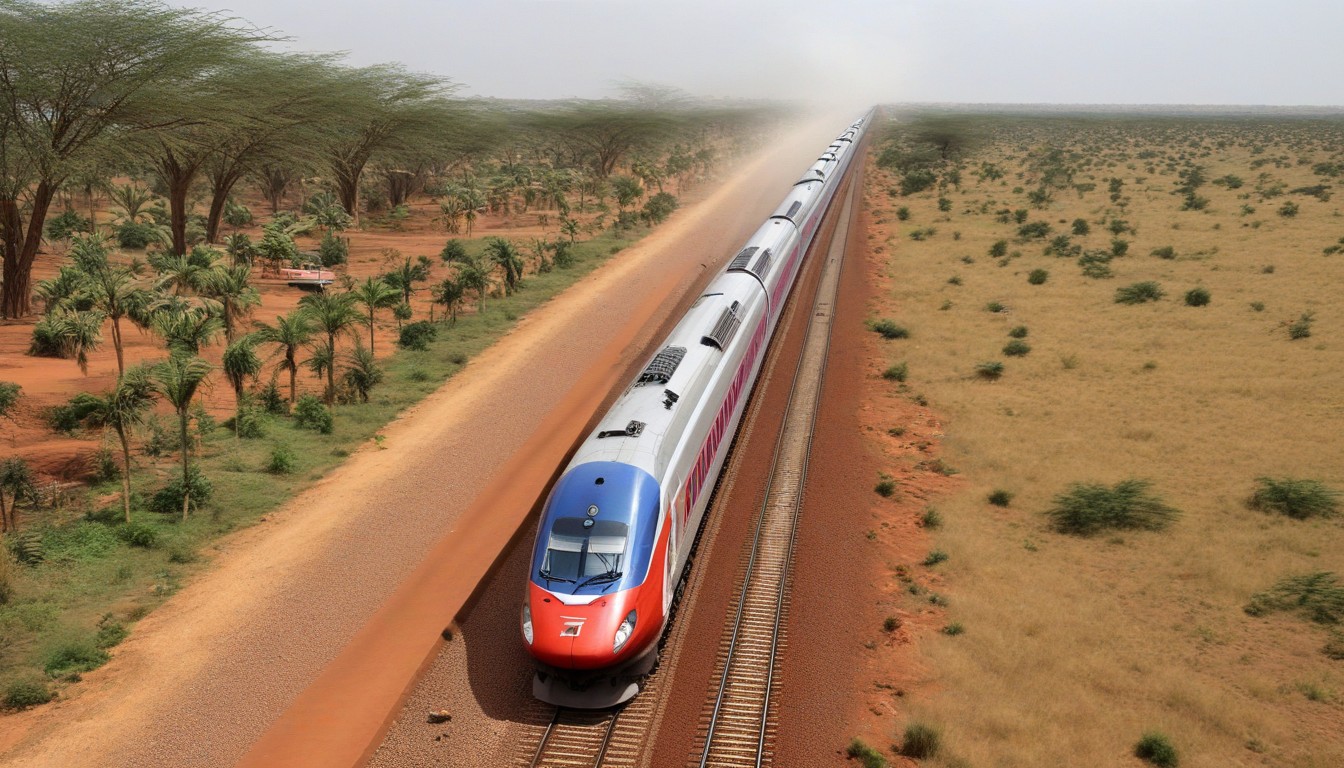 Trans Africa high speed train visualized by Africa Development ...